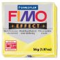 FIMO Effect 1.97 oz Bar - Translucent Yellow | Jerry's Artarama