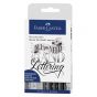 Faber-Castell Pitt Artist Pens Starter Hand Lettering - Grayscale ...