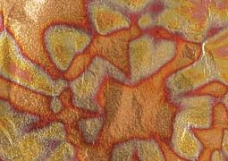 Gold Leaf 25 Sheet Book - Variegated Leaf (Red Shade) | Jerry's Artarama