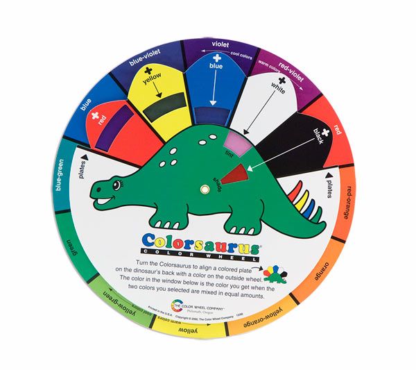 The Color Wheel Company Colorsaurus Color Wheel | Jerry's Artarama