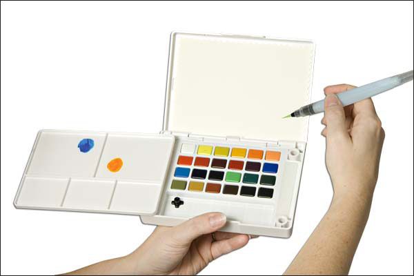 Koi Watercolor Pocket Field Sketch Box Sets | Watercolor Painting Sets ...