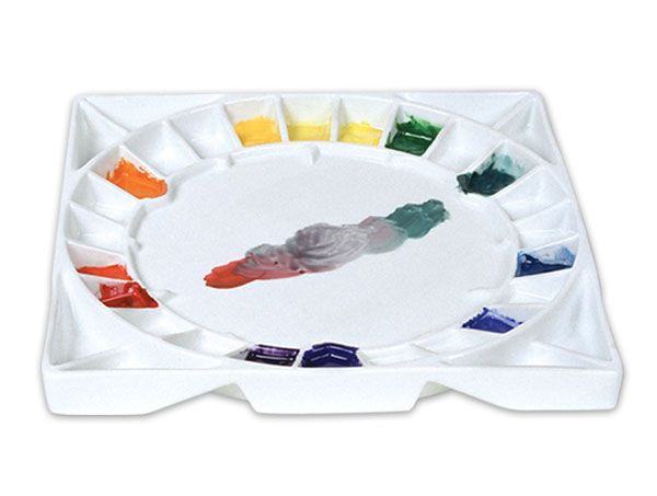 Stephen Quiller Porcelain Palette | Jerry's Artarama