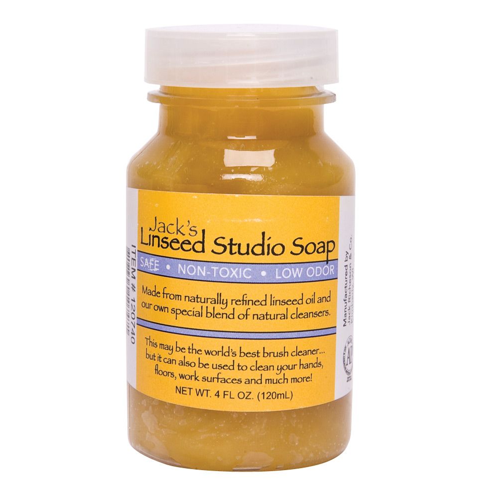 Jack's Linseed Studio Soap 4oz Tub | Jerry's Artarama