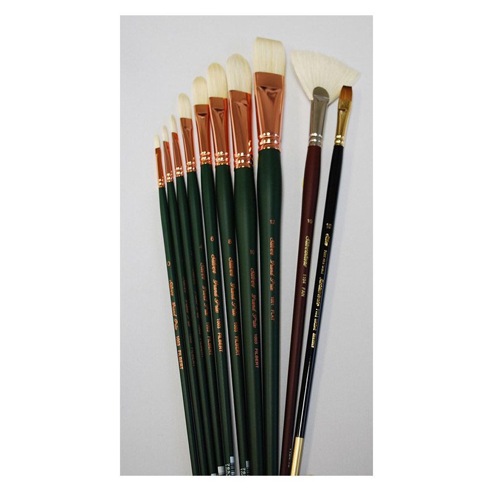 Silver Brush® Professional Set Michael Shane Neal Bravura Basic Brush (Set of 10) | Jerry's Artarama