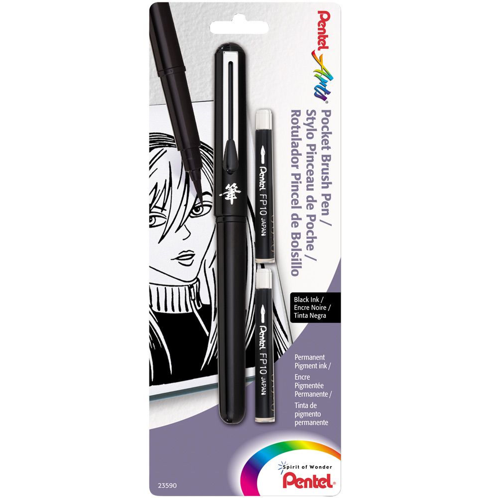 Pentel Pocket Brush Pens | Jerry's Artarama