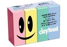 Claytoon Modeling Clay for Kids 1 lb. Total - Sweetheart Colors | Jerry ...