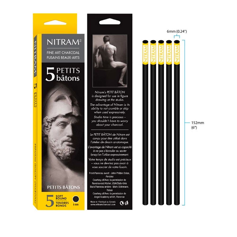 Nitram Charcoals & Accessories | Jerry's Artarama