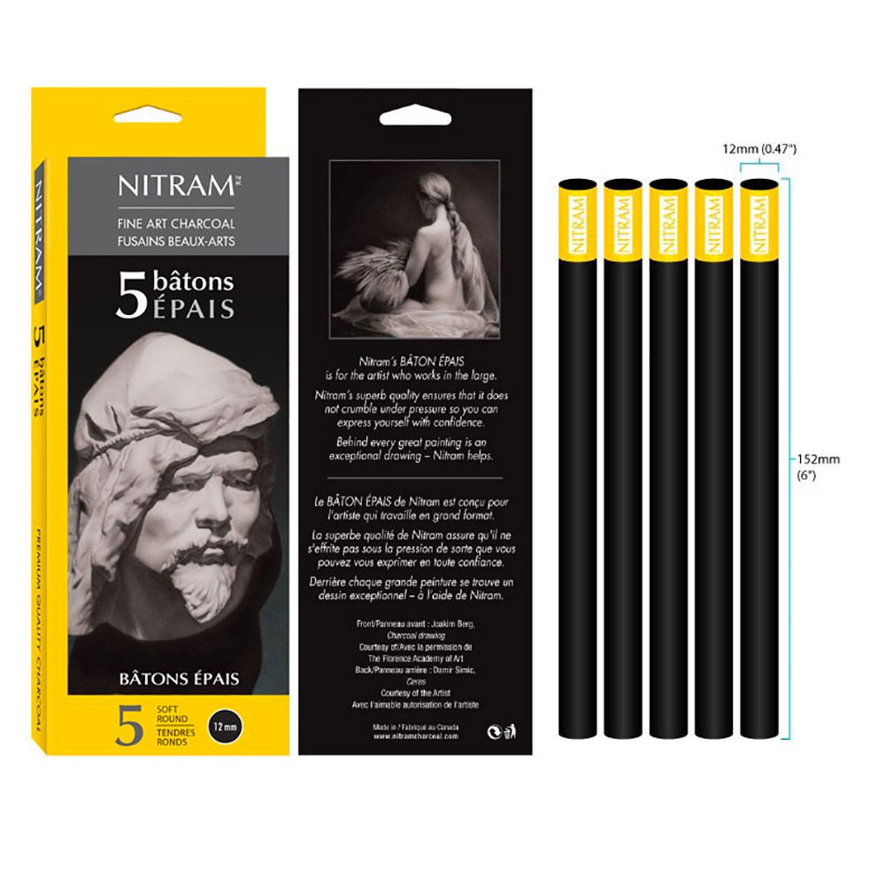Nitram Charcoals & Accessories | Jerry's Artarama