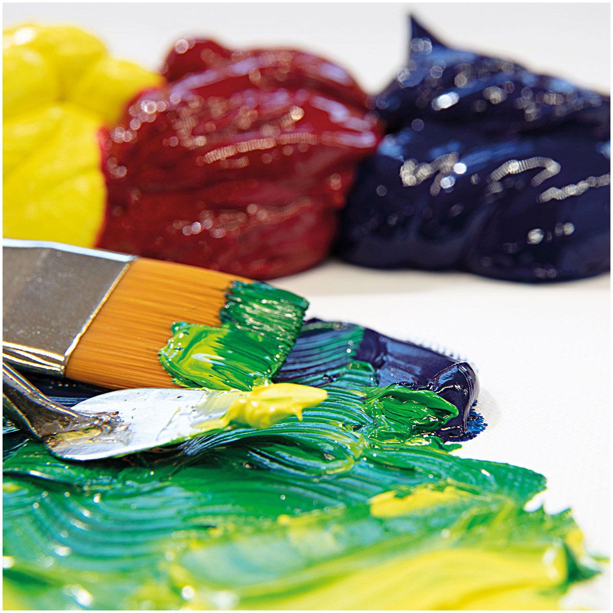Van Gogh Oil Color, 40ml Titanium White (Linseed) Tube | Jerry's Artarama