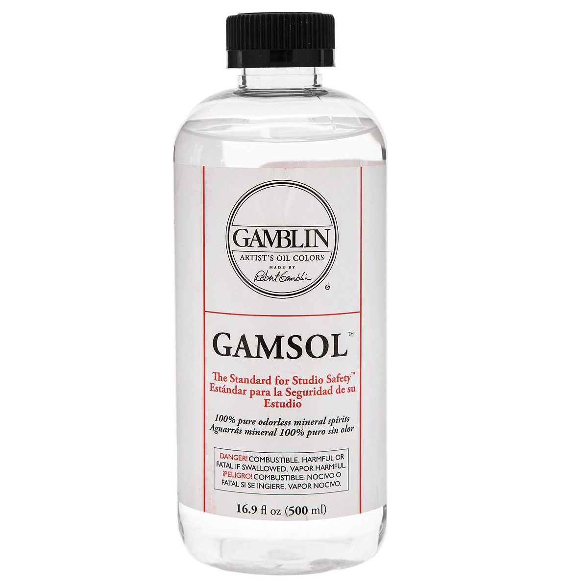 Gamblin Gamsol 16.9oz, Odorless Mineral Spirits | Jerry's Artarama