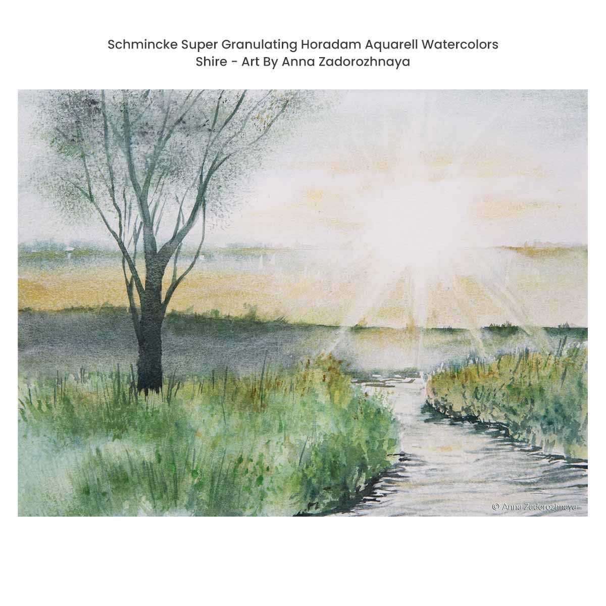 Schmincke Horadam Watercolor - Shire Blue, 15ml | Jerry's Artarama