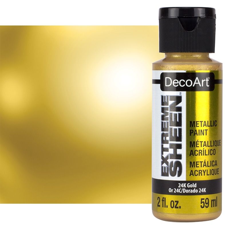 Decoart Extreme Sheen 2Oz 24K Gold | Jerry's Artarama