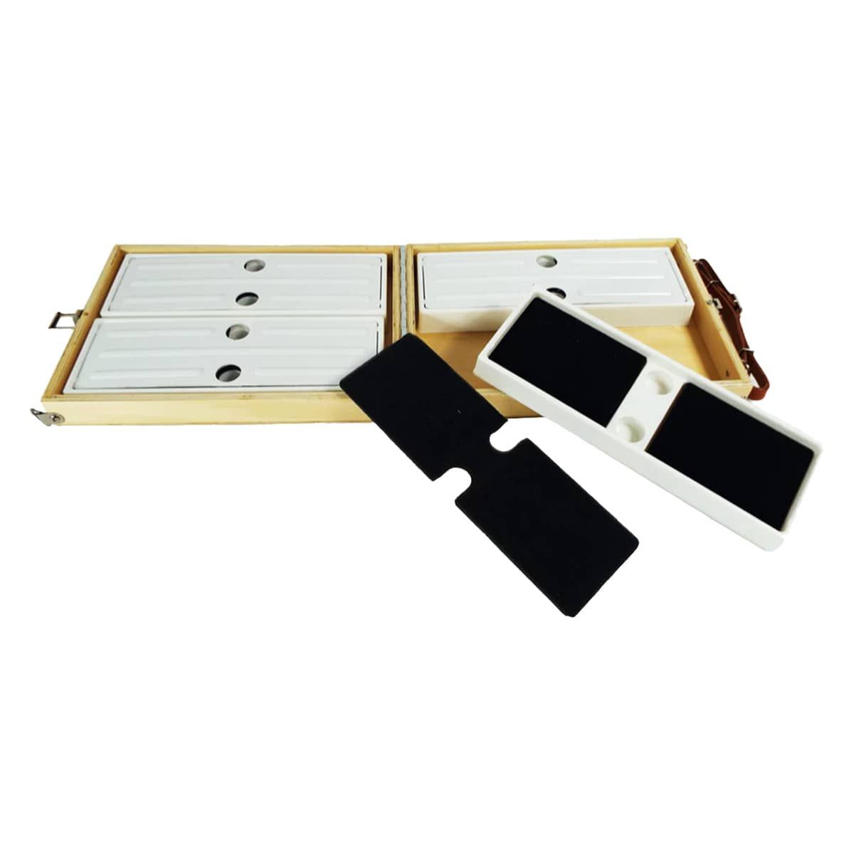 Guerrilla Painter Foam Lined Pastel Carrier w/ 4 Trays, 9"x12" | Jerry ...