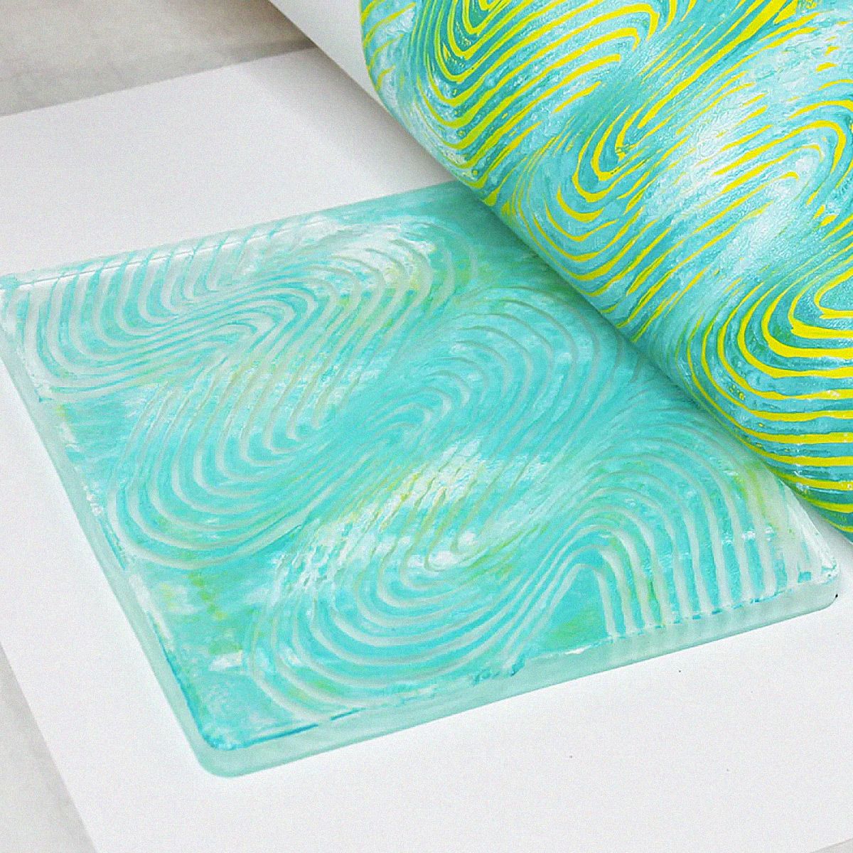 Gelli Arts 6x6", Gel Printing Plate, Square | Jerry's Artarama