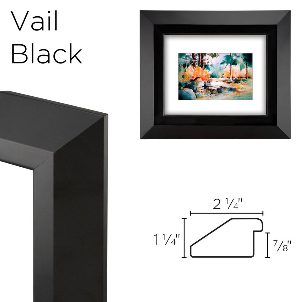 Black Custom Wood Frames | Jerry's Artarama