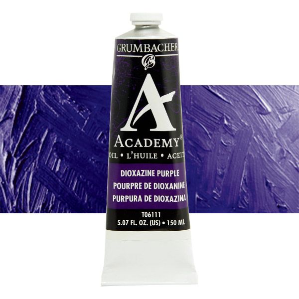 Grumbacher Academy Oil Color 150 ml Tube - Dioxazine Purple | Jerry's ...
