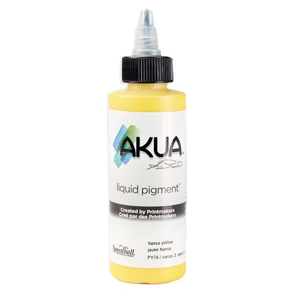 Akua Liquid Pigment 4oz - Hansa Yellow | Jerry's Artarama