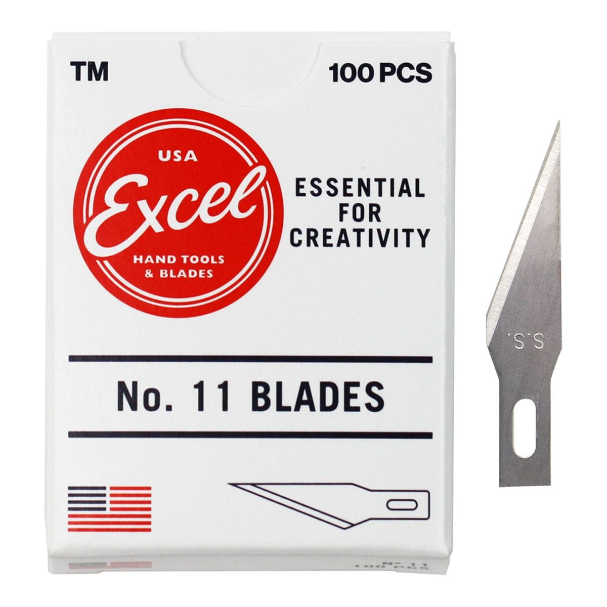 Excel No. 11 Replacement Blades 100-Pack | Jerry's Artarama