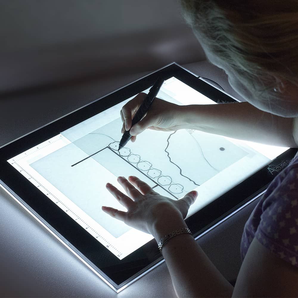 Acurit Small LED Light Tablet 11.625" x 15" | Jerry's Artarama