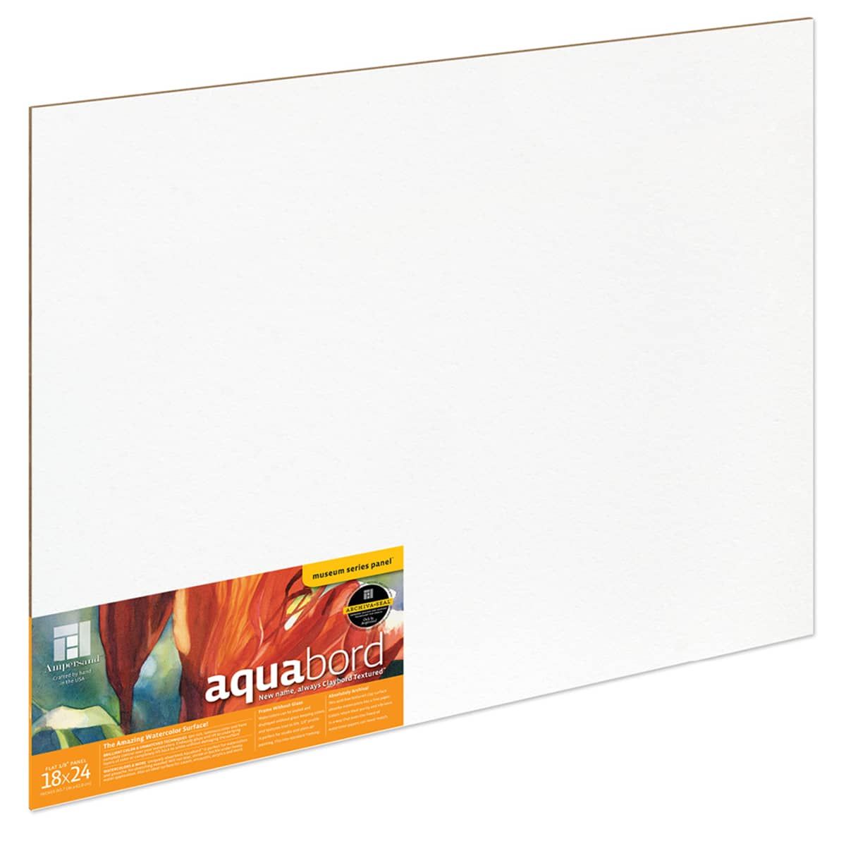 Ampersand Museum Series Aquabord Panels Flat 1/8" 18" x 24" | Jerry's ...
