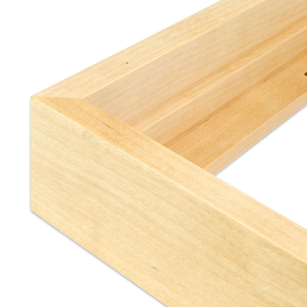 Ampersand Bold Face, Maple 8"x8" Floater Frame, 1-1/2 Deep | Jerry's ...