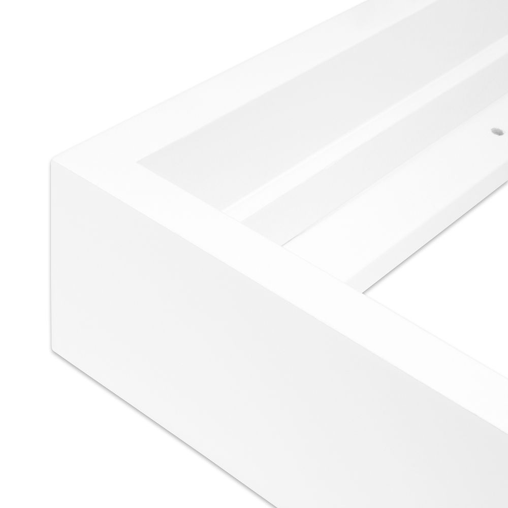 Ampersand Bold Face, White 12"x16" Floater Frame, 1-1/2" Deep | Jerry's Artarama