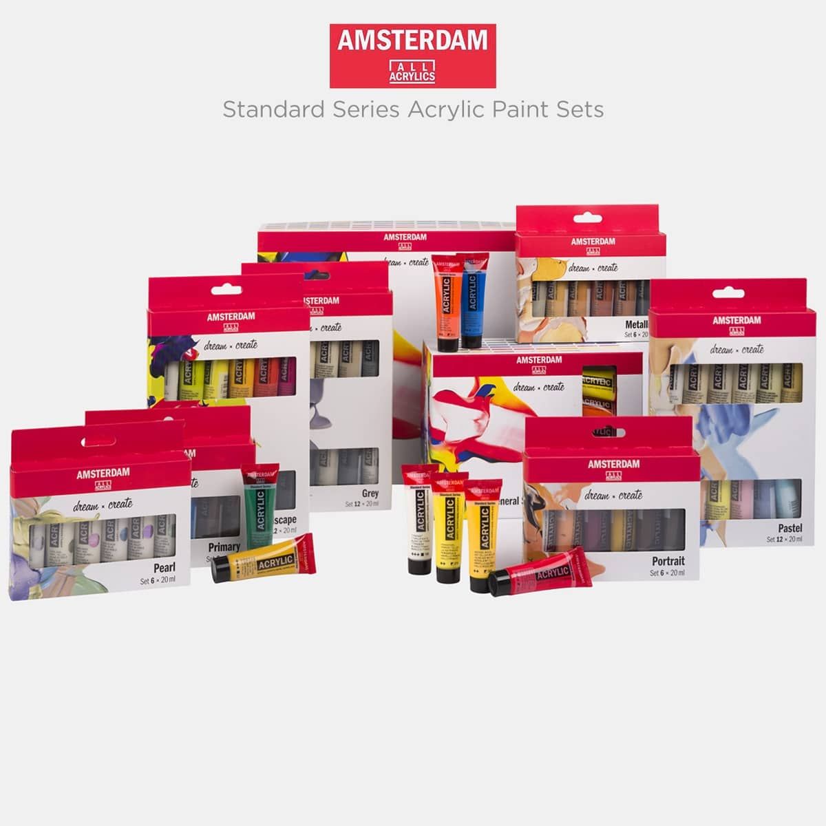 Amsterdam Standard Series Acrylic Paint Sets | Jerry's Artarama