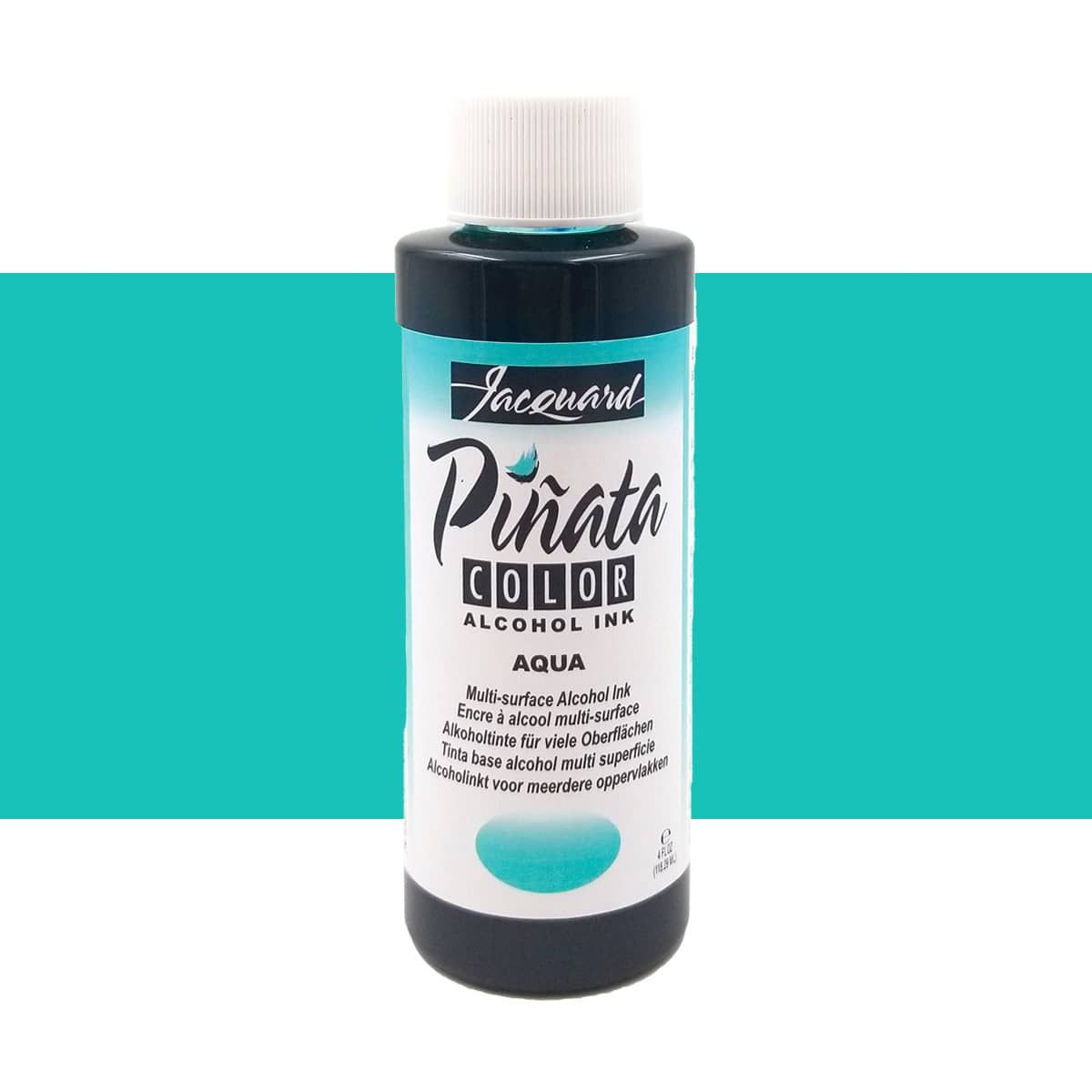 Jacquard Pinata Alcohol Ink Aqua, 4oz | Jerry's Artarama