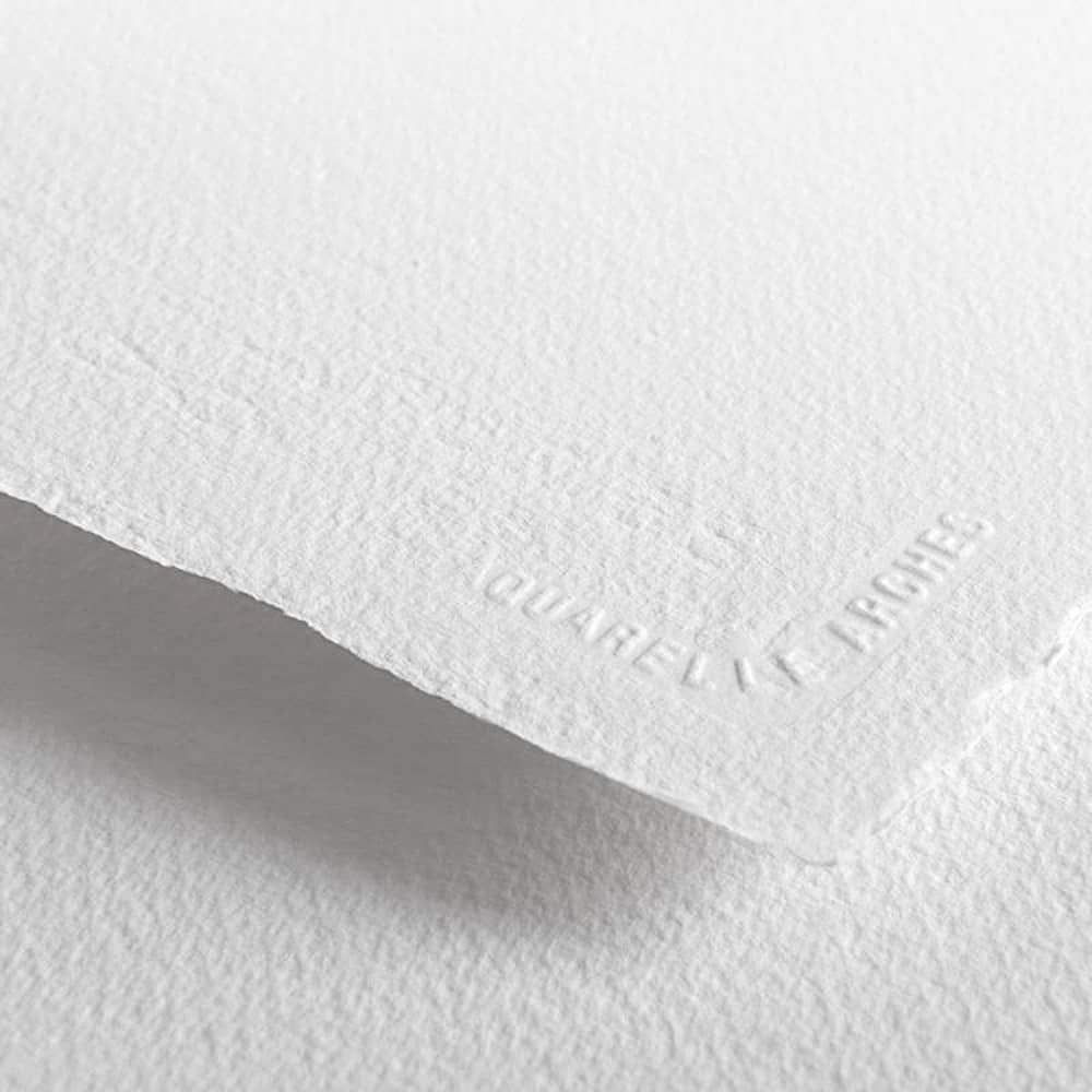 Arches Bright White 300lb Watercolor Paper, 22"x30" Cold Press (25 ...