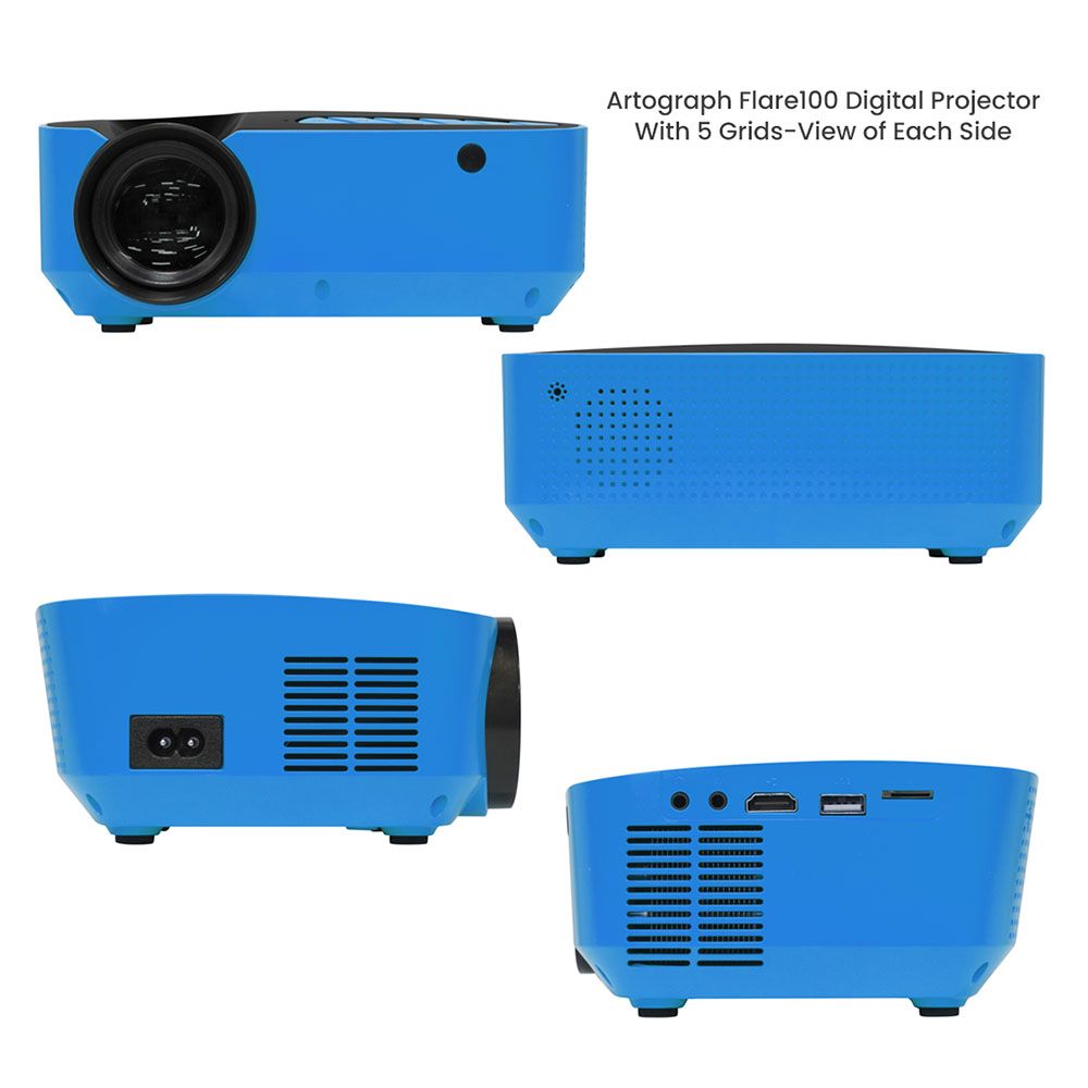 Artograph Flare100 Digital Projector w/ 5 Grids | Jerry's Artarama