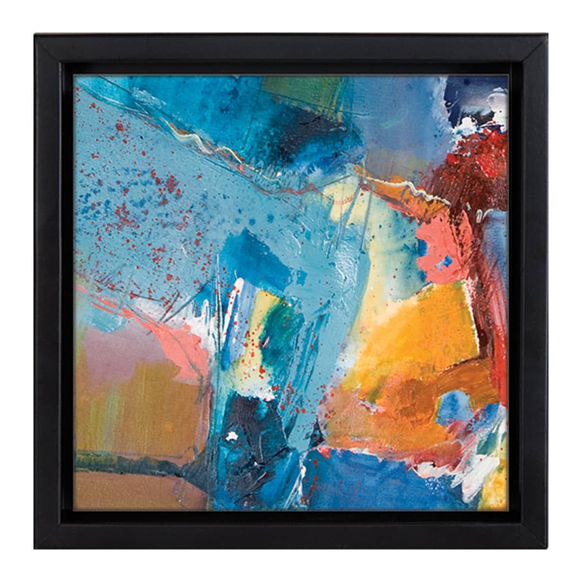Cardinali Floater Frame - Black, 16"x16", 1-1/2" Deep | Jerry's Artarama
