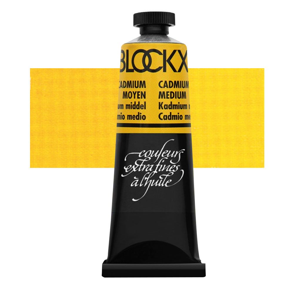 Blockx Oil Color 35 ml Tube - Cadmium Yellow Medium | Jerry's Artarama
