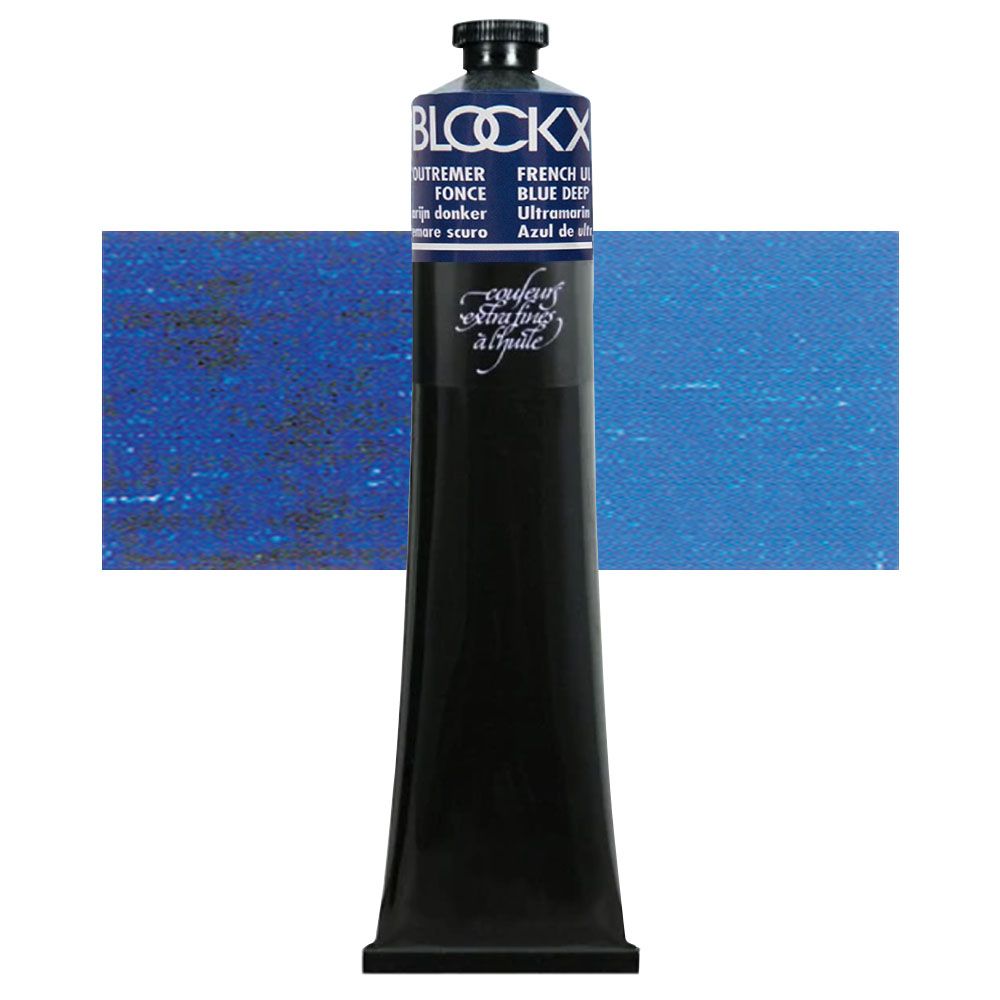 Blockx Oil Color 200 ml Tube - Ultramarine Blue Deep | Jerry's Artarama