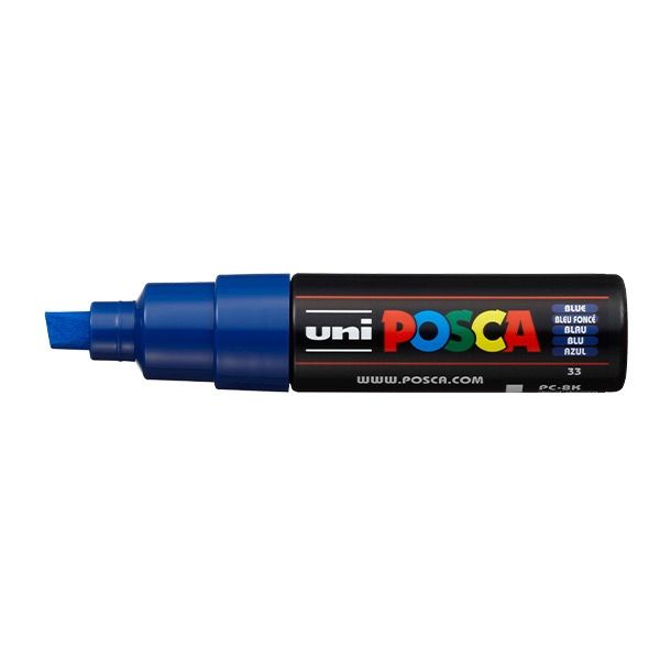 Posca Paint Marker, Blue, Broad Tip Marker | Jerry's Artarama