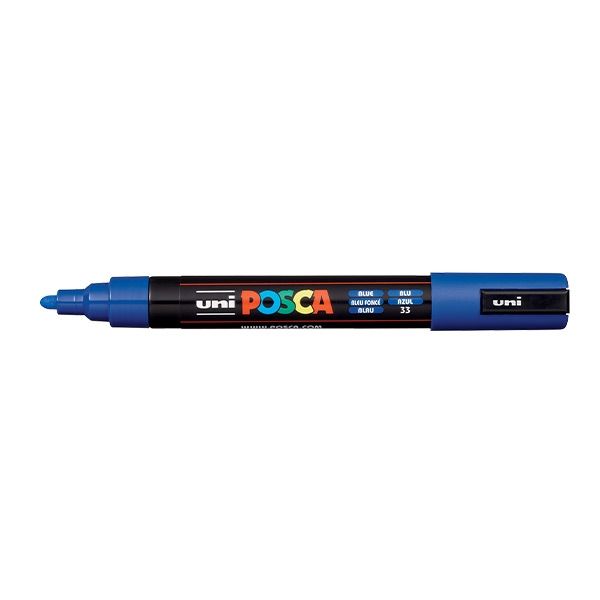 Posca Paint Marker, Blue, Medium Tip Marker | Jerry's Artarama
