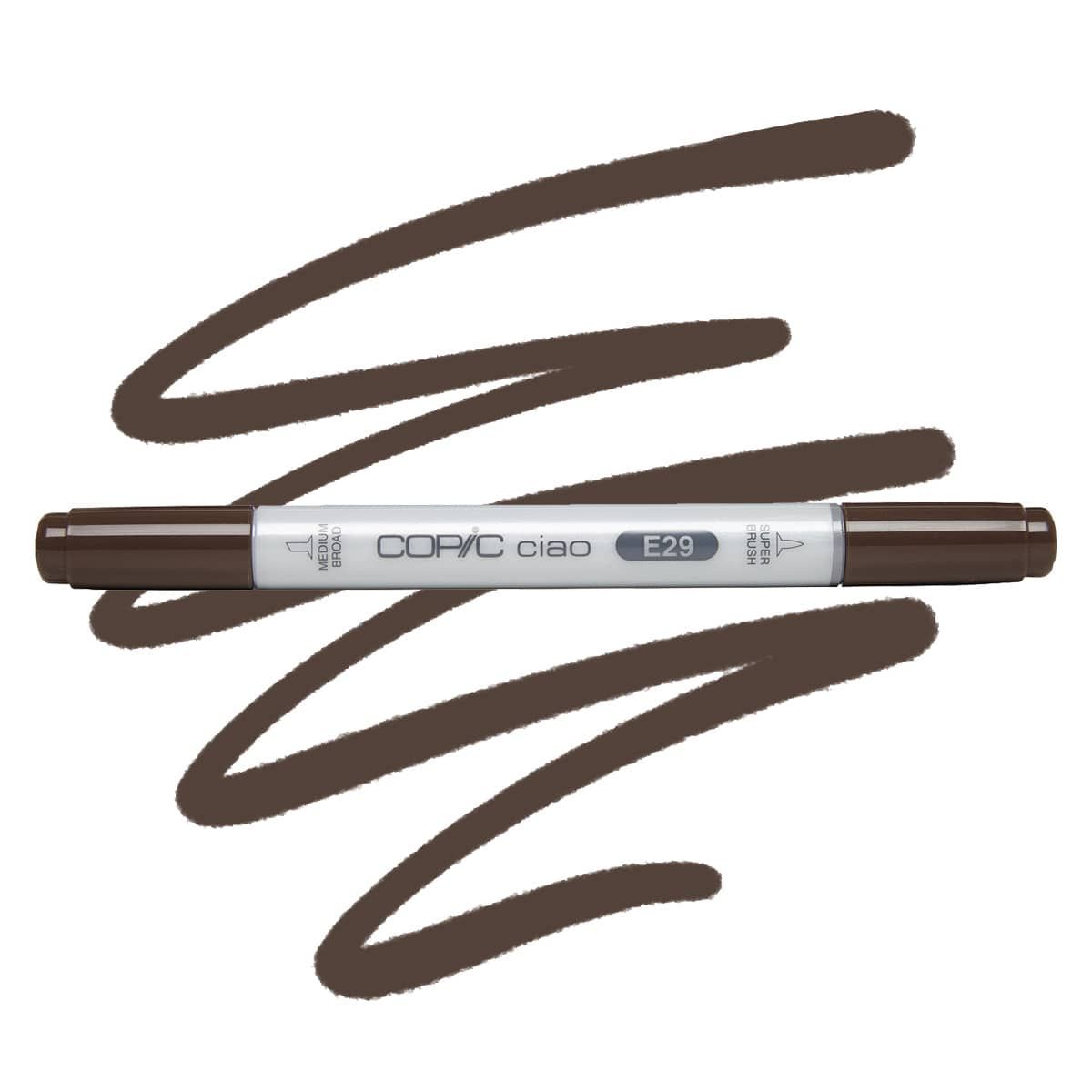 Copic Ciao Marker E29 Burnt Umber | Jerry's Artarama