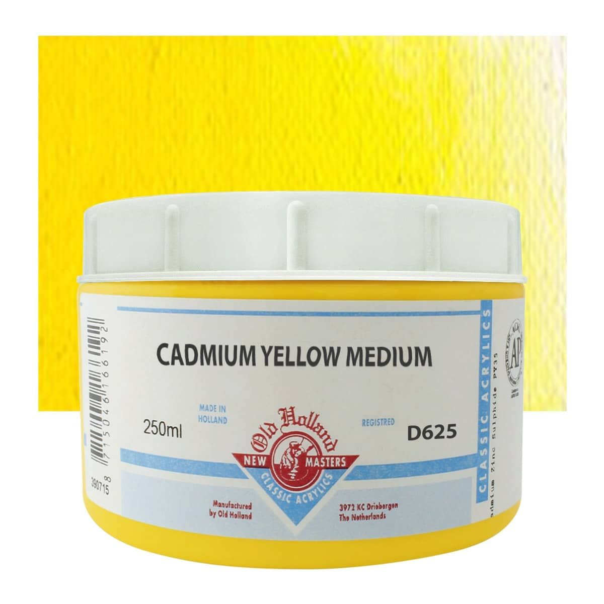 Old Holland New Masters Classic Acrylic Colors Cadmium Yellow Medium ...
