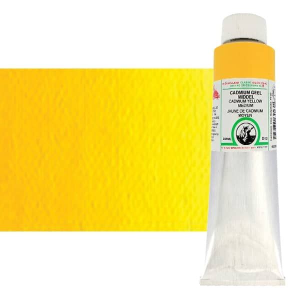 Old Holland Oil Color, Cadmium Yellow Medium, 225ml Tube | Jerry's Artarama