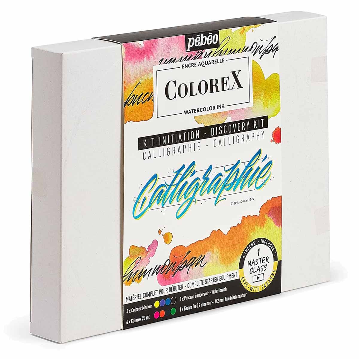 Pebeo Colorex Watercolor Ink Calligraphy Kit | Jerry's Artarama