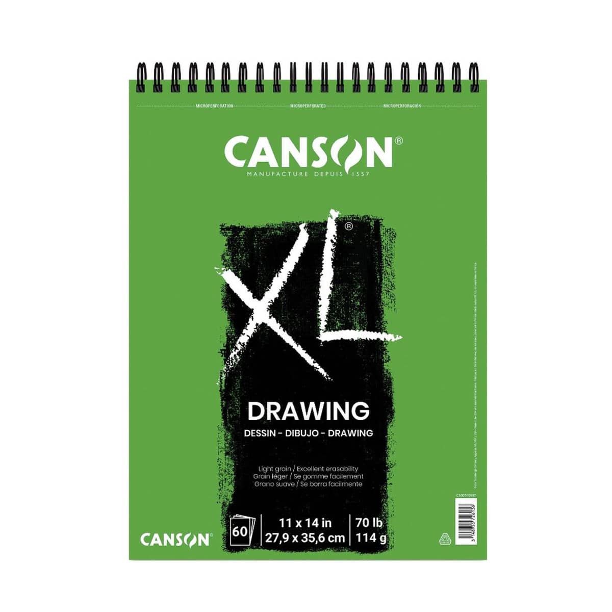 Canson XL Drawing Pad 11"x14", 60 Sheets | Jerry's Artarama