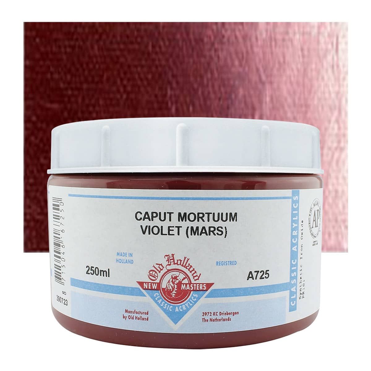Old Holland New Masters Classic Acrylic Colors CaputMort Violet 250 ml | Jerry's Artarama