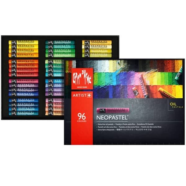 Caran d'Ache Neopastels Assorted Colors (Set of 96) | Jerry's Artarama
