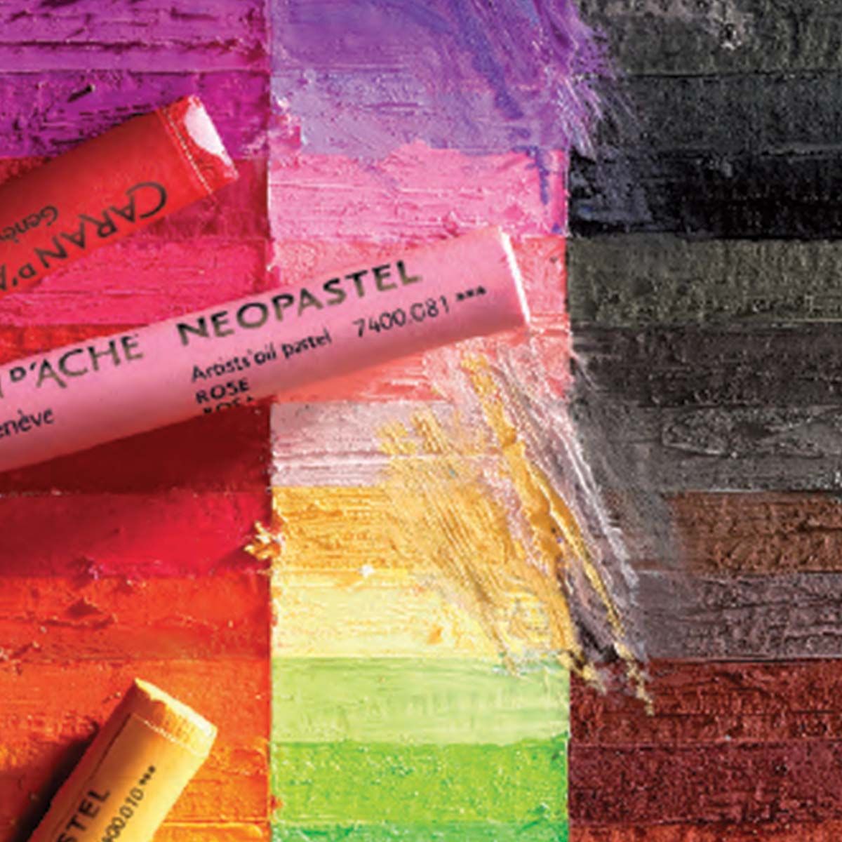 Caran d'Ache NeoPastels - Assorted Colors, Set of 24 | Jerry's Artarama