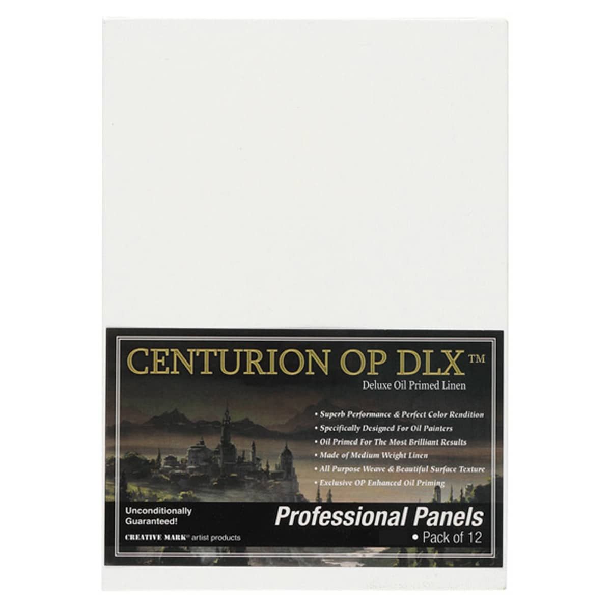 Centurion DLX Oil Primed Linen Canvas Panel - 4" x 6" (Pack of 12 ...