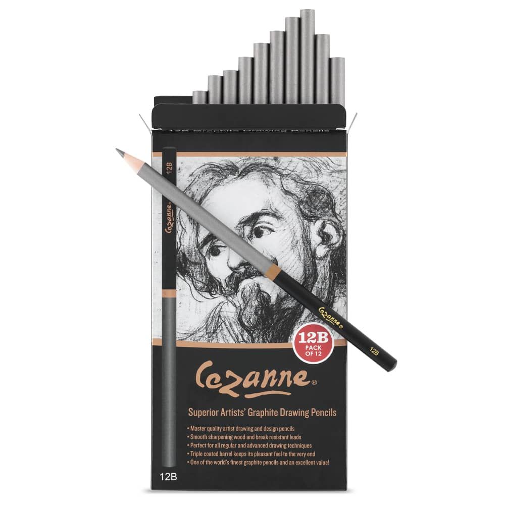 Cezanne Graphite Pencil 12B, Box of 12 | Jerry's Artarama