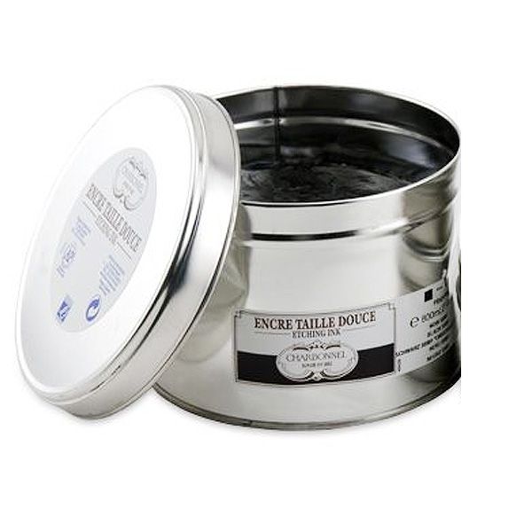 Charbonnel Etching Ink - Black 55981, 800ml Can | Jerry's Artarama