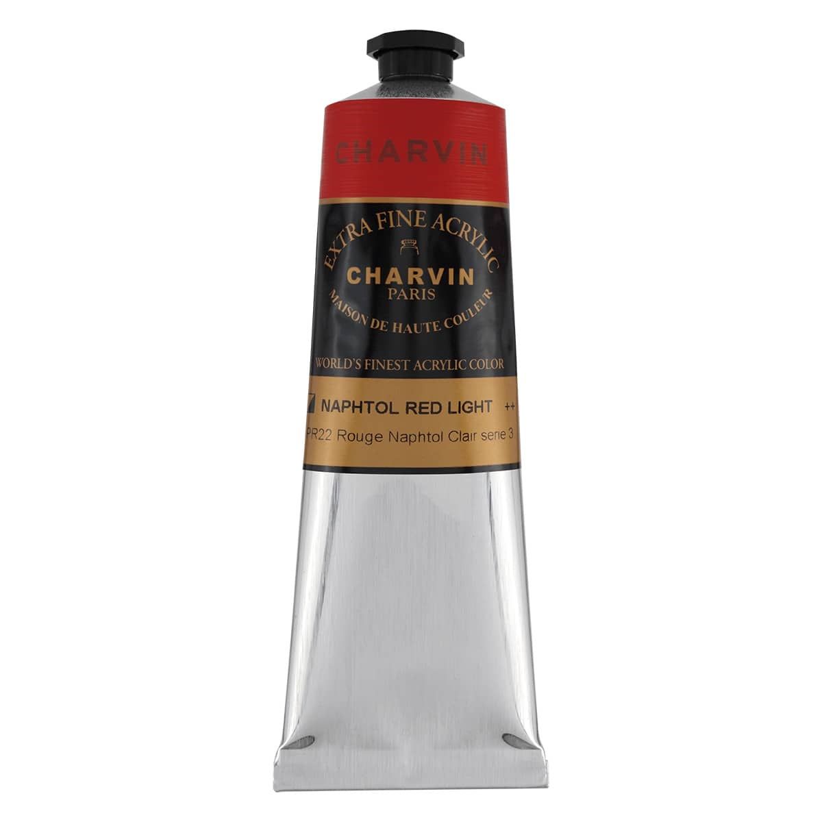 Charvin Extra-Fine Artists Acrylic - Naphthol Red Light, 150ml | Jerry ...