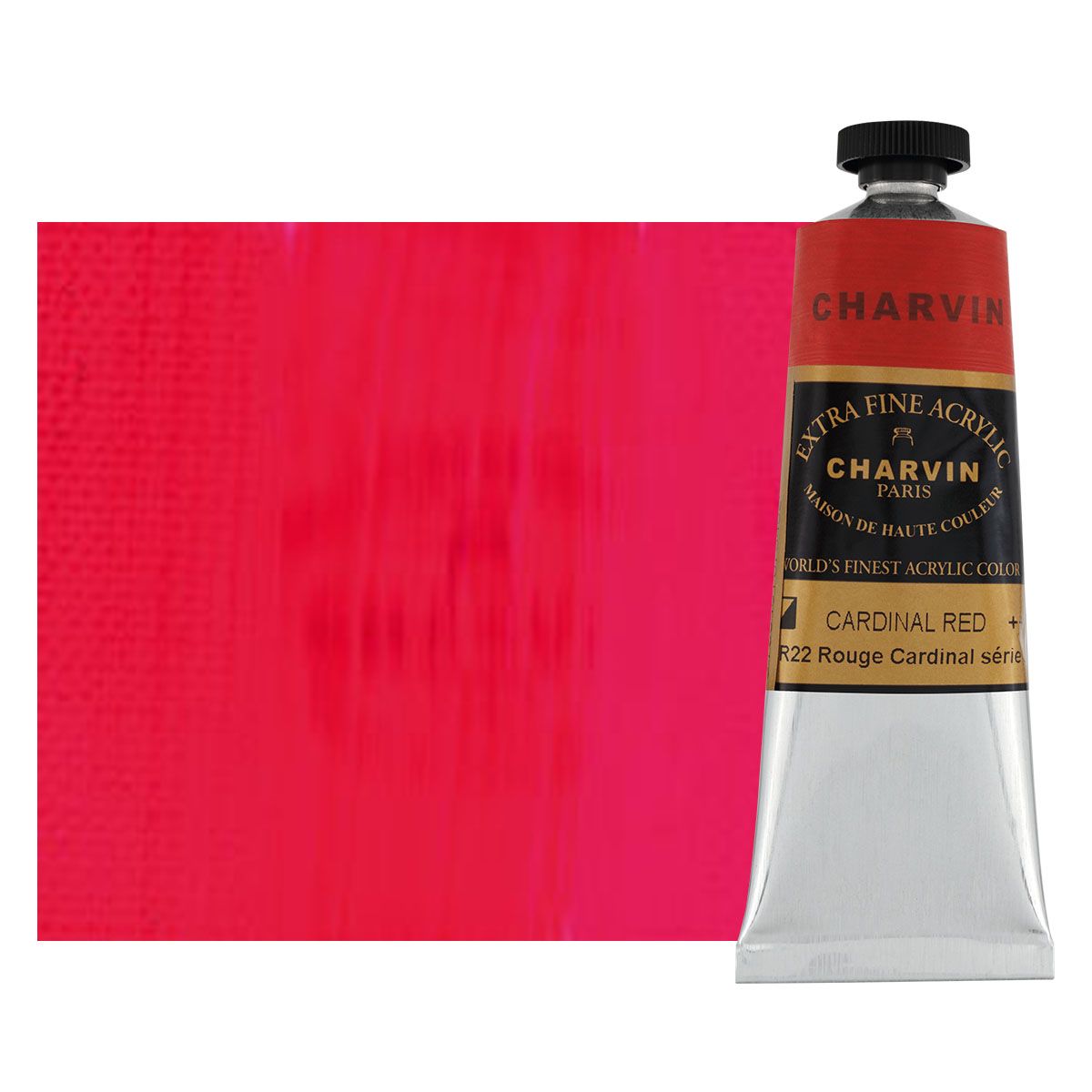 Charvin Extra-Fine Artists Acrylic - Cardinal Red, 60ml | Jerry's Artarama