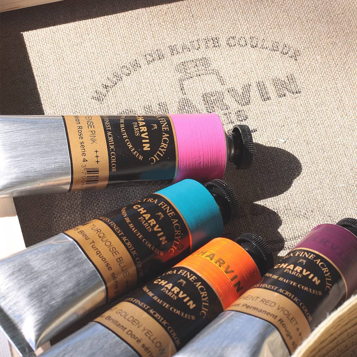 Charvin Sets of Extra-Fine Professional Acrylic Paint | Jerry's Artarama