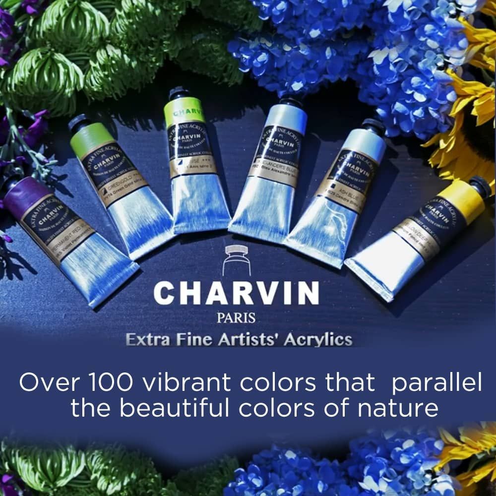 Charvin Extra-Fine Artist Acrylic Paints | Jerry's Artarama